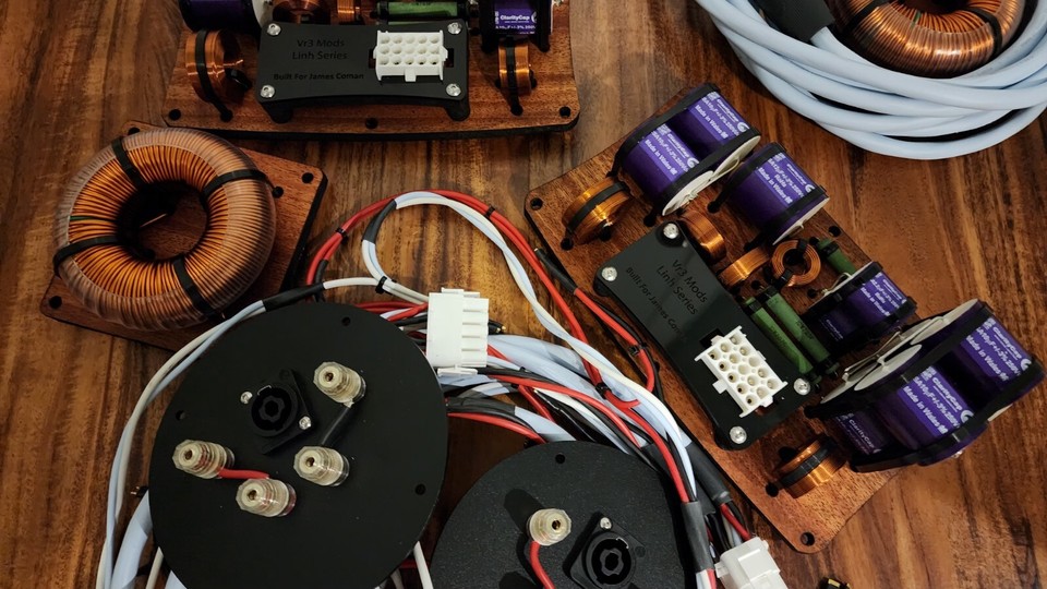 Polk Audio SDA SRS 2 1987 Vr3 Mods Crossover Modification | eBay