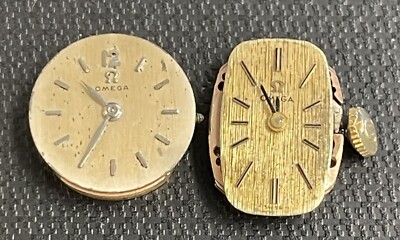 Omega Cal. 212 & Cal. 485 Movements For Parts..TJ616 | eBay