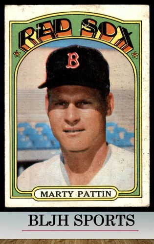 1972 Topps #144 Marty Pattin Boston Red Sox | eBay