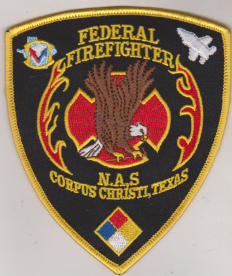 Naval Air Station Corpus Christi TX Federal Firefighters Patch | eBay