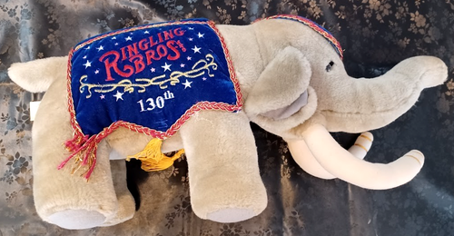Ringling Bros. and Barnum & Bailey Plush Circus Elephant - 130th ...