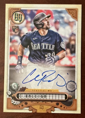 2022 Topps Gypsy Queen - Cal Raleigh AUTO Rookie #GQA-CR (RC) Mariners ...