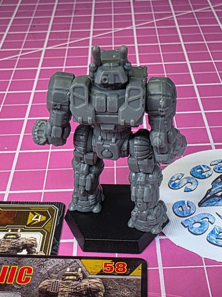 BattleTech Highlander - IIC Mech -- Clan Direct Fire Star + Cards | eBay