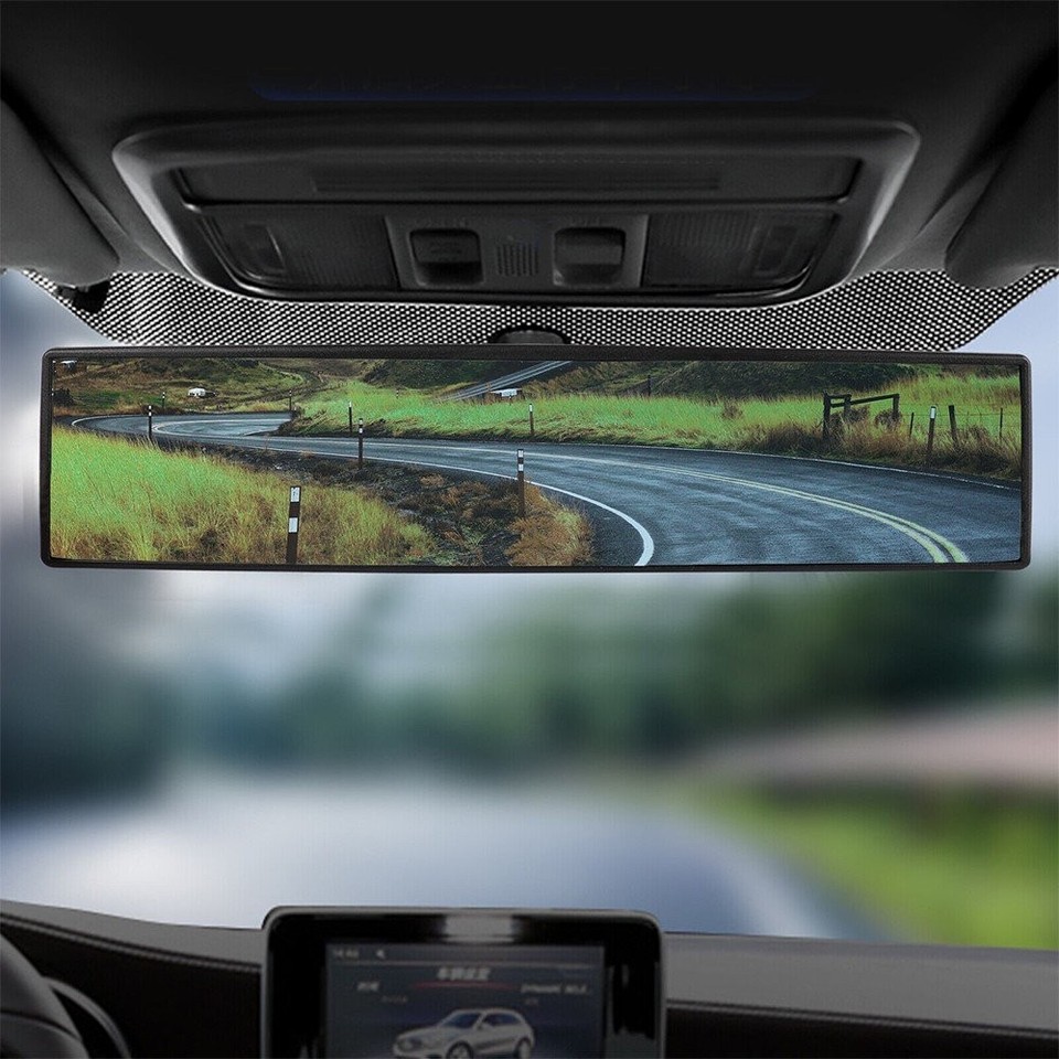 Angle View Panoramic Wide Angle Car Rear Mirro View Mirror Lens 300mm ...