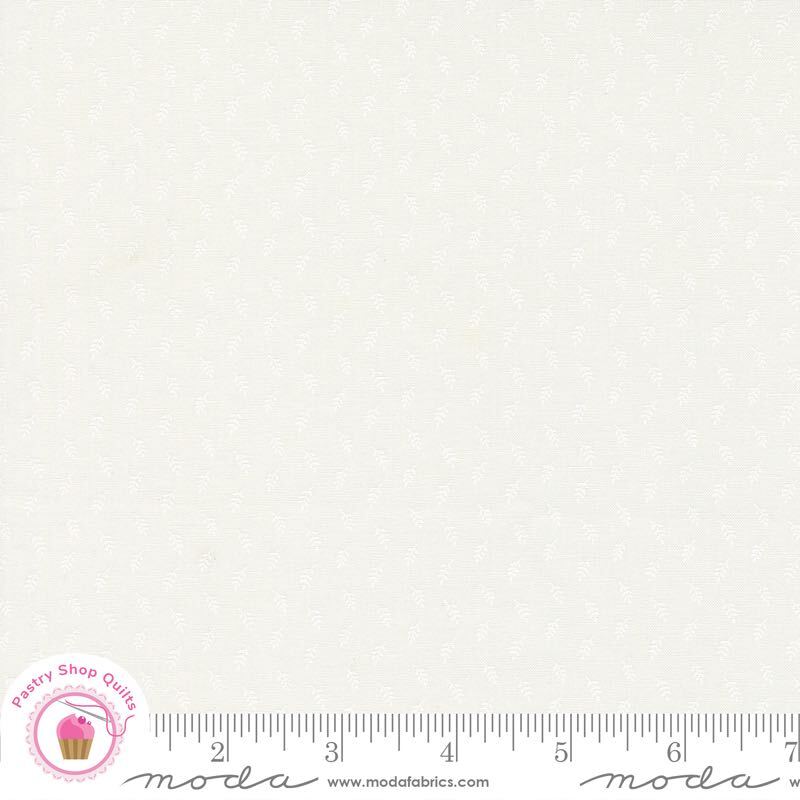 Moda HONEYBLOOM 44348 21 White on Cream FLORAL 3 SISTERS Quilt Fabric ...
