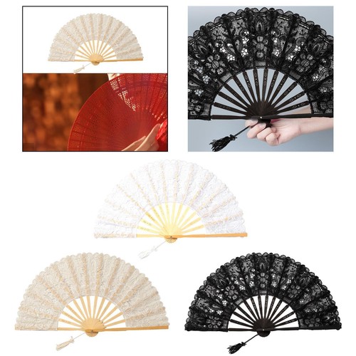 Folding Hand Fan Chinese Handheld Fan for Tea Party Performance ...