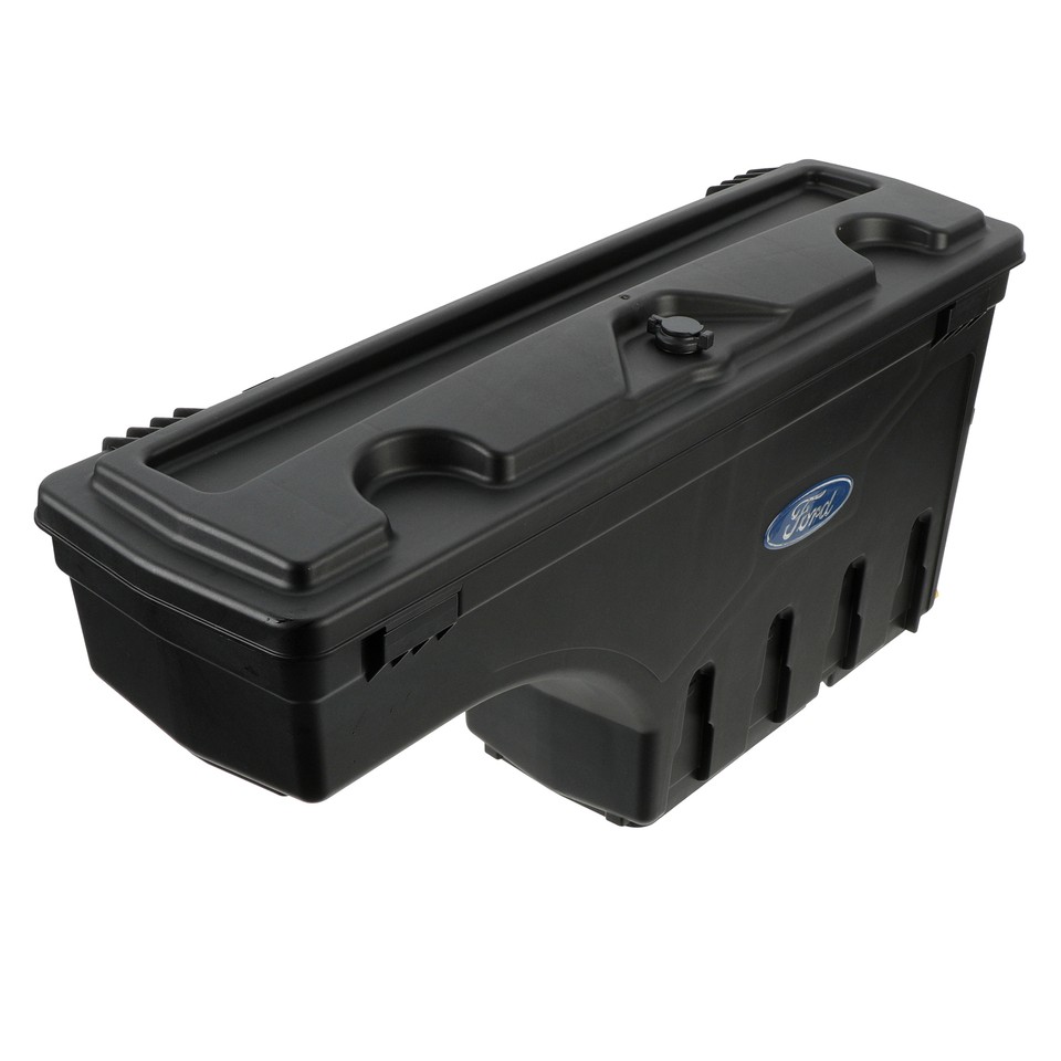 OEM NEW Ford F150 Truck Bed Wheel Well Pivot Lockable Tool Storage Box ...