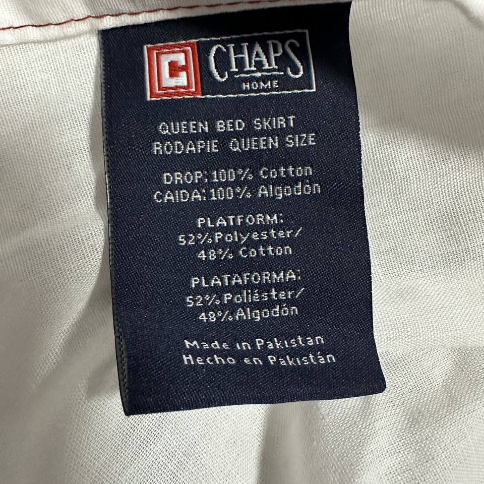 Chaps Ralph Lauren Elizabeth Floral Plaid Queen Comforter 4pc Set ...