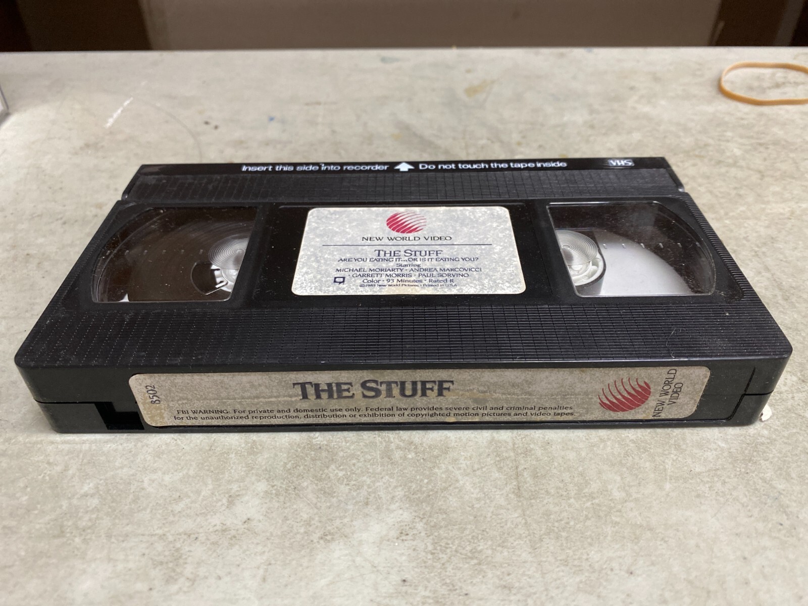 The Stuff VHS Tape 1985 New World Video | eBay