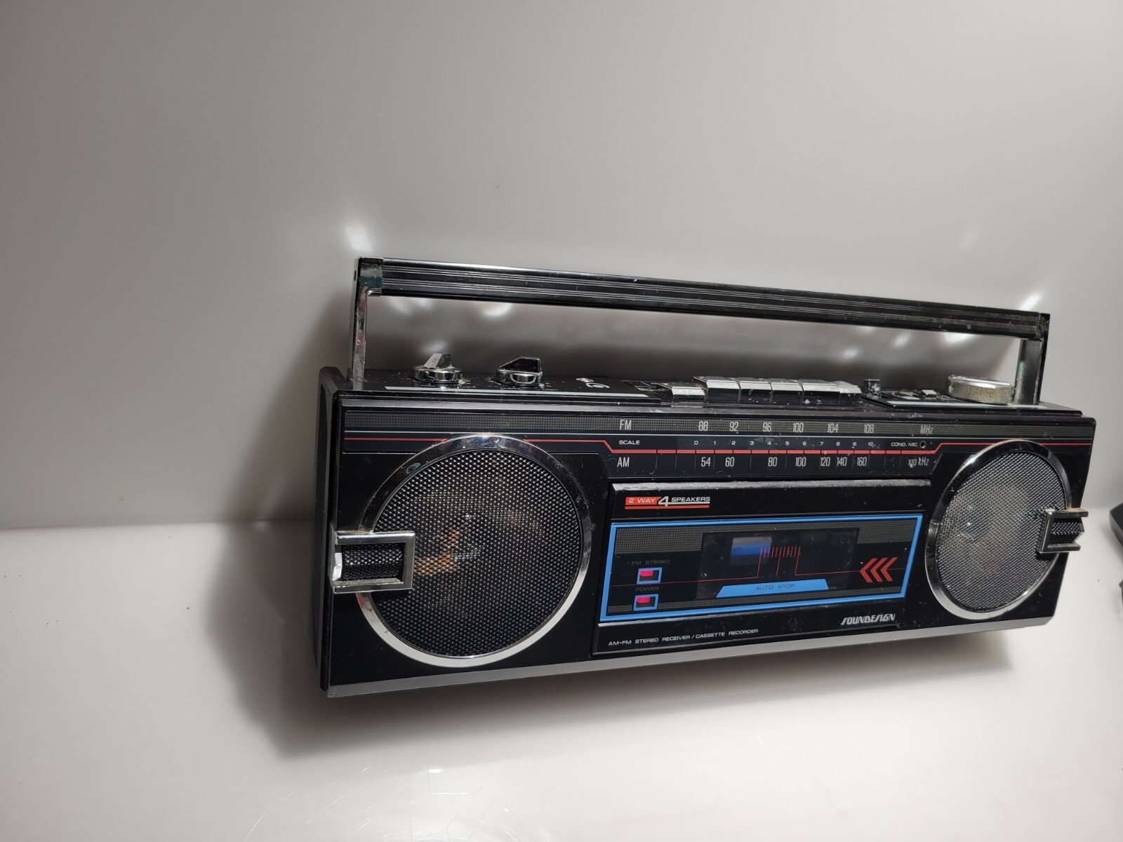 Vintage boombox Soundesign model 4628BLK AM/FM Cassette Player Oh Yeah ...