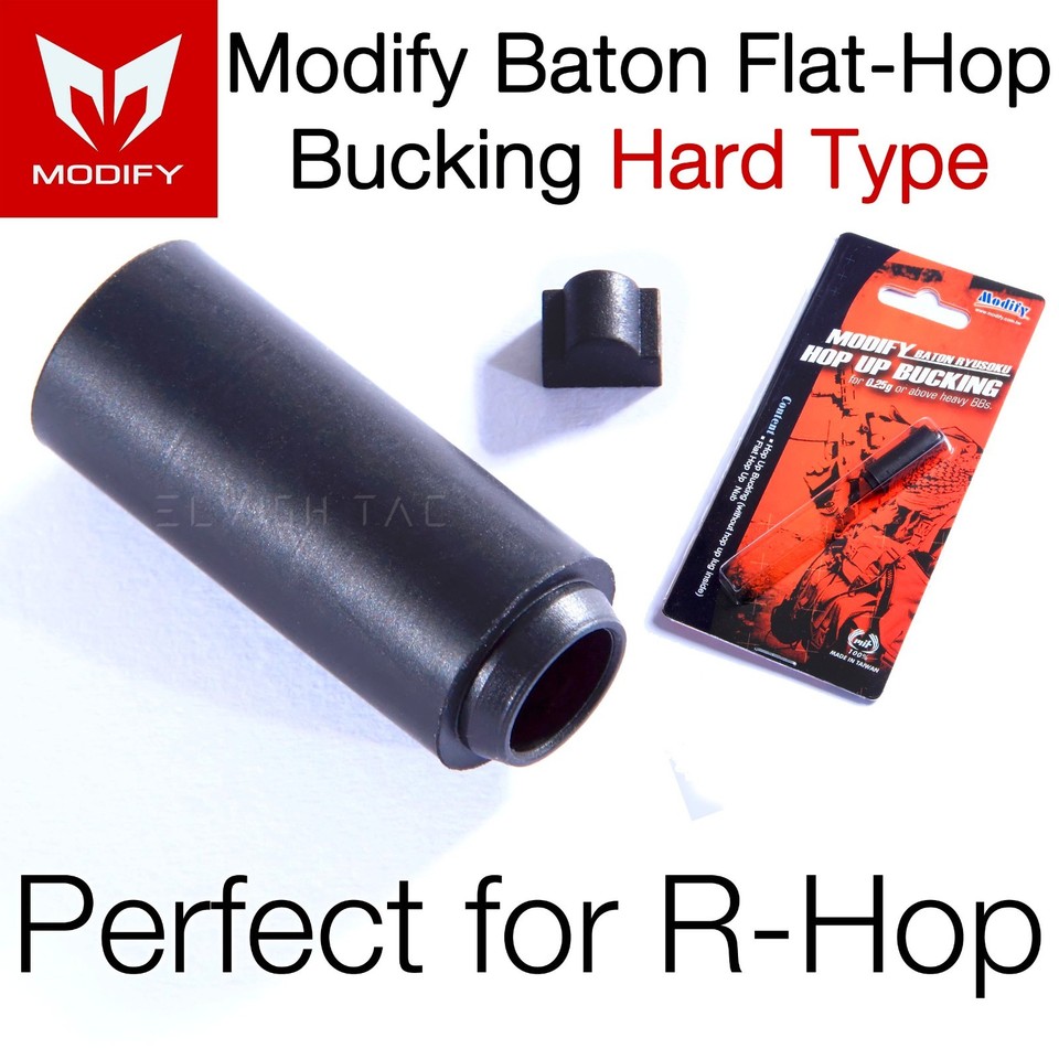 R-Hop + Modify Baton Flat-Hop Bucking Hard Type + S-Nub Airsoft RHop ...