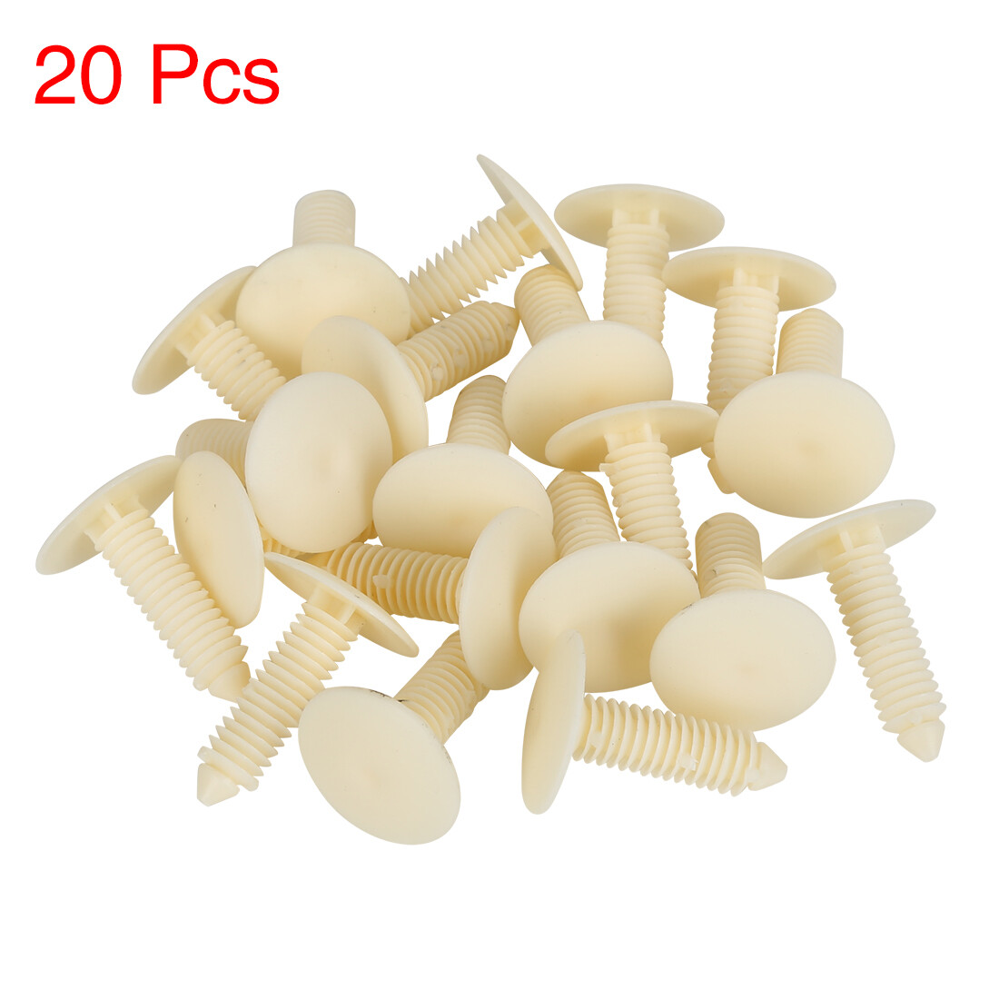 20 Stück Auto Bolzen Nieten Kotflügel Clip 10mm Loch Durchm. Kunststoff ...