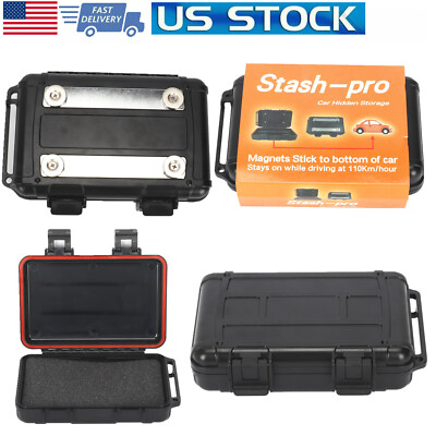 Magnetic Secret Under Car Stash Box Deep Stash Compartment Pull Force MediumSize | eBay