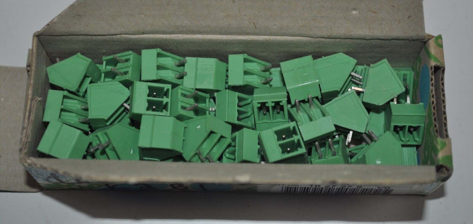 Lot of 50 NEW PHOENIX CONTACT 2-Pos Terminal Blocks SMC 1,5/2-G-3,81 ...