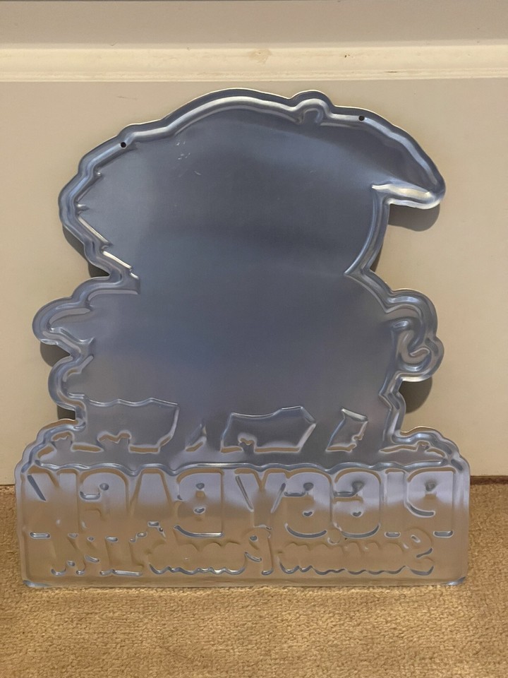 Uinta Brewing Company Piggy Back Session Peach IPA Tin Beer Sign Bar ...