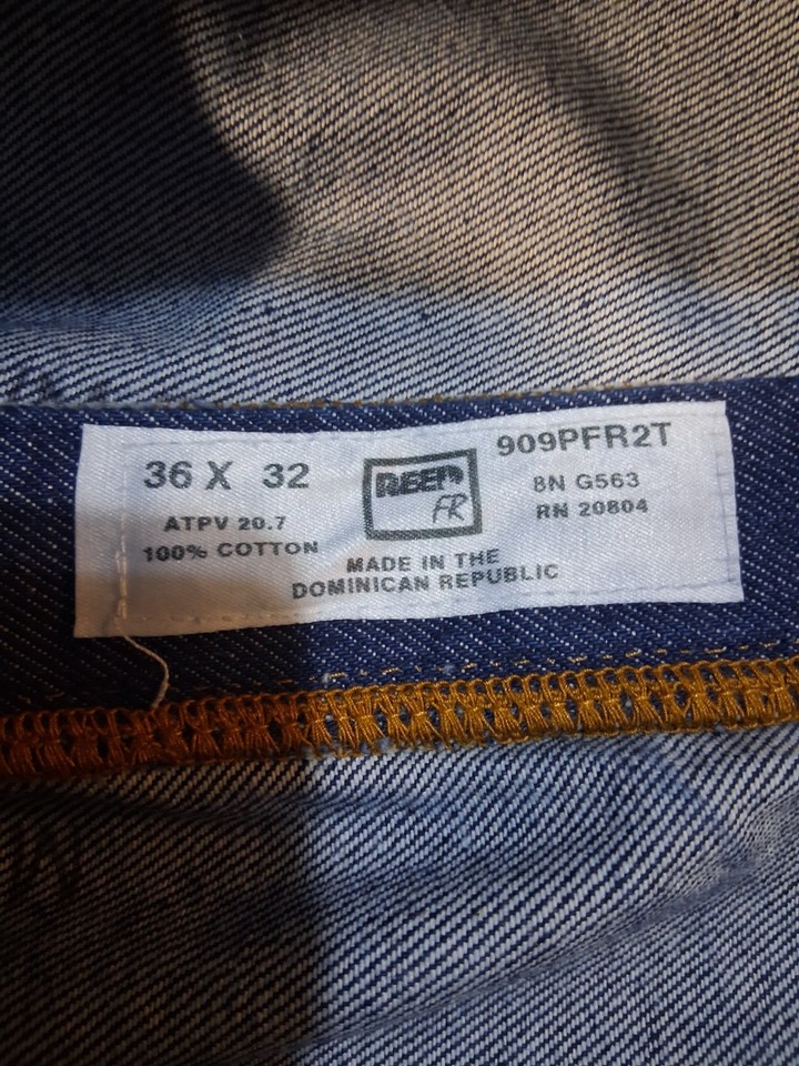 Reed FR Jeans Men's 36x32 Flame Resistant Fabric Cat2 2112 | eBay UK