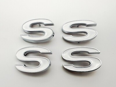 4Pc Set SS 454 Fender Emblems Badge For 70 71 72 Chevelle El Camino ...