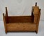 Antique Irish Pine and Oak Rocking Cradle | eBay