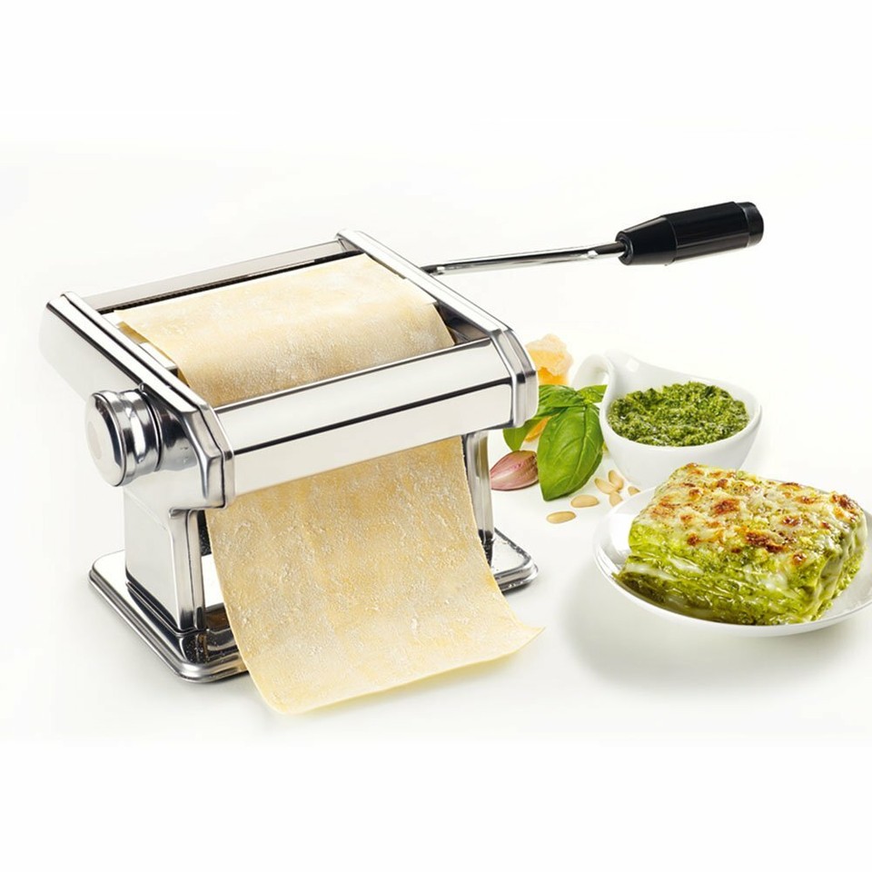 Metaltex 251740 3-In-1 Pasta Machine Maker Stainless Steel Table Top ...