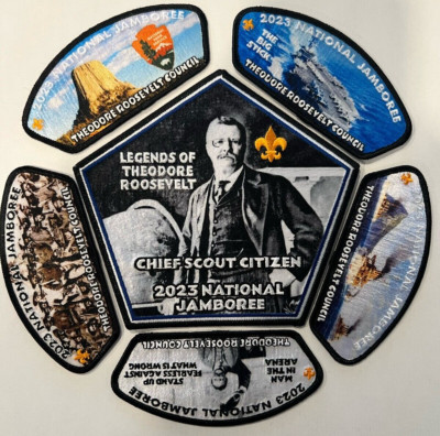 Theodore Roosevelt Council National Jamboree Patch Set 2023 | eBay