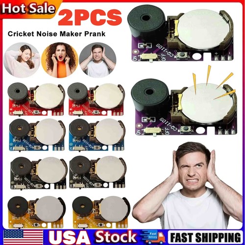 2PCS Prank Chirp Noise Maker Including Different Sounds, Cricket, Beep ...