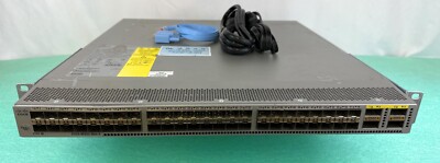 Cisco Nexus N3K-C3064PQ-10GX 48 Port 10G Switch 2x PSU 4xQSFP+ N3K ...