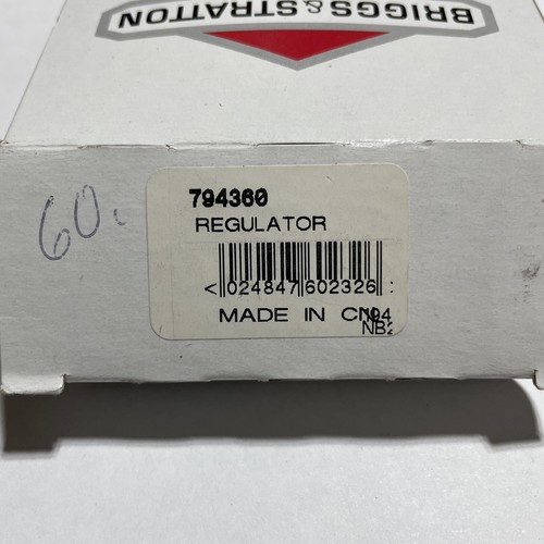 OEM Voltage Regulator, Briggs & Stratton 794360 491546 691188 793360 | eBay