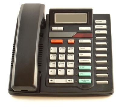 Refurbished Nortel Meridian M8417 Two-Line Telephone (Black) | eBay