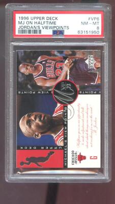 1996-97 Upper Deck View Points MVP 23 #VP6 Michael Jordan PSA 8 Graded ...