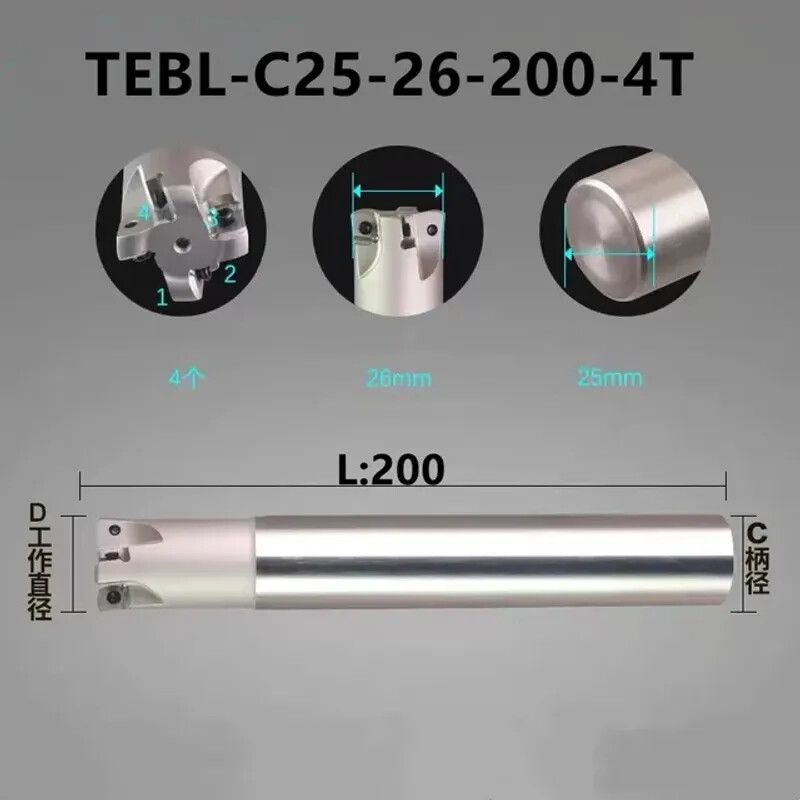 Metal Collect Chuck Holder Milling Insert Bar Durable CNC Machine Lathe ...