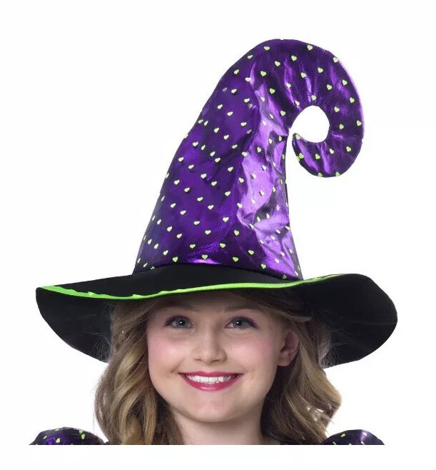 Pretty Girls Potion Classic Witch Shiny Satin Tutu Halloween Costume ...