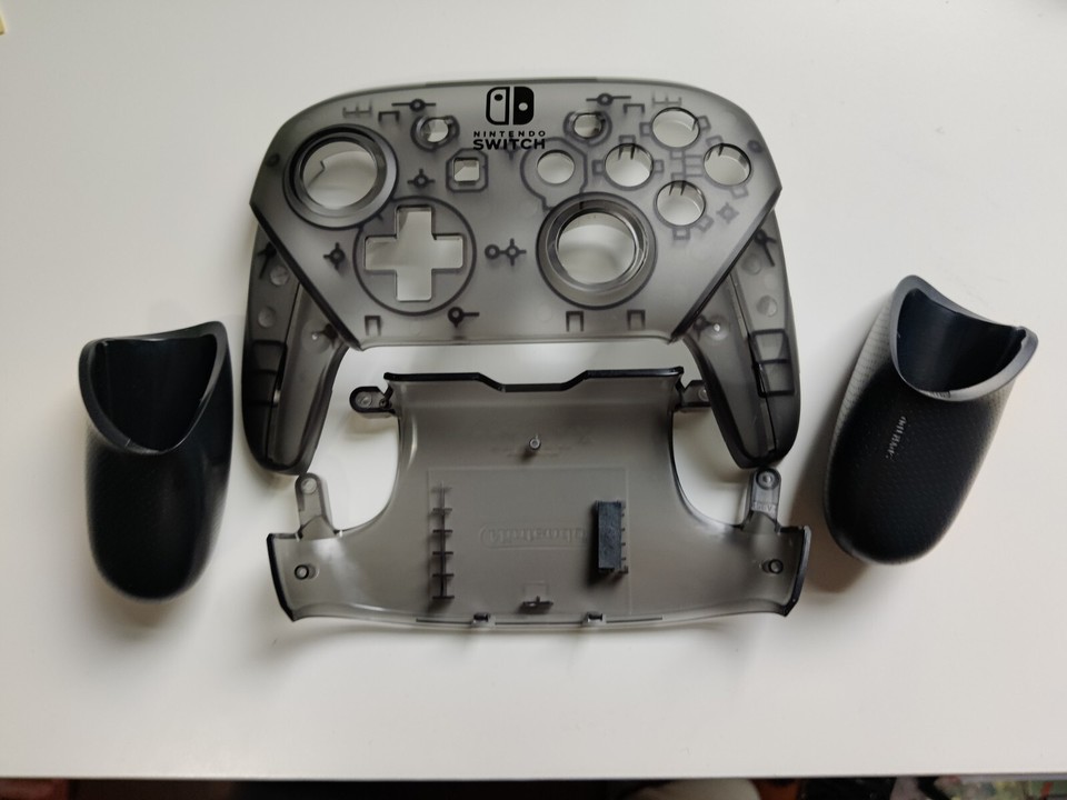 Authentic OEM Black Shell For Nintendo Switch Pro Controller ...