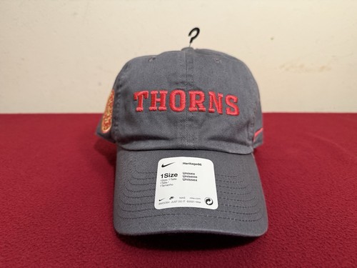 Nike Heritage86 Portland Thorns FC Grey Strapback Hat Cap OSFM NEW | eBay