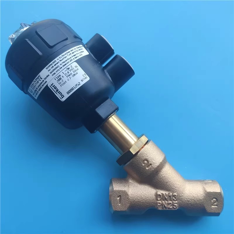 Burkert pneumatic angle seat valve 2000 A15.0 G1/2 0-16bar 00001252 | eBay