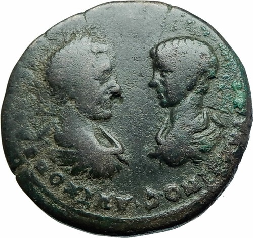 MACRINUS & SON DIADUMENIAN Ancient 217AD Marcianopolis Roman Coin ...