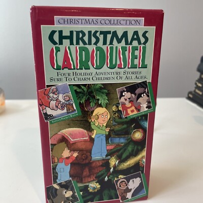 Christmas Carousel 2 VHS Animated Video Santa's Pocket Watch Christmas ...