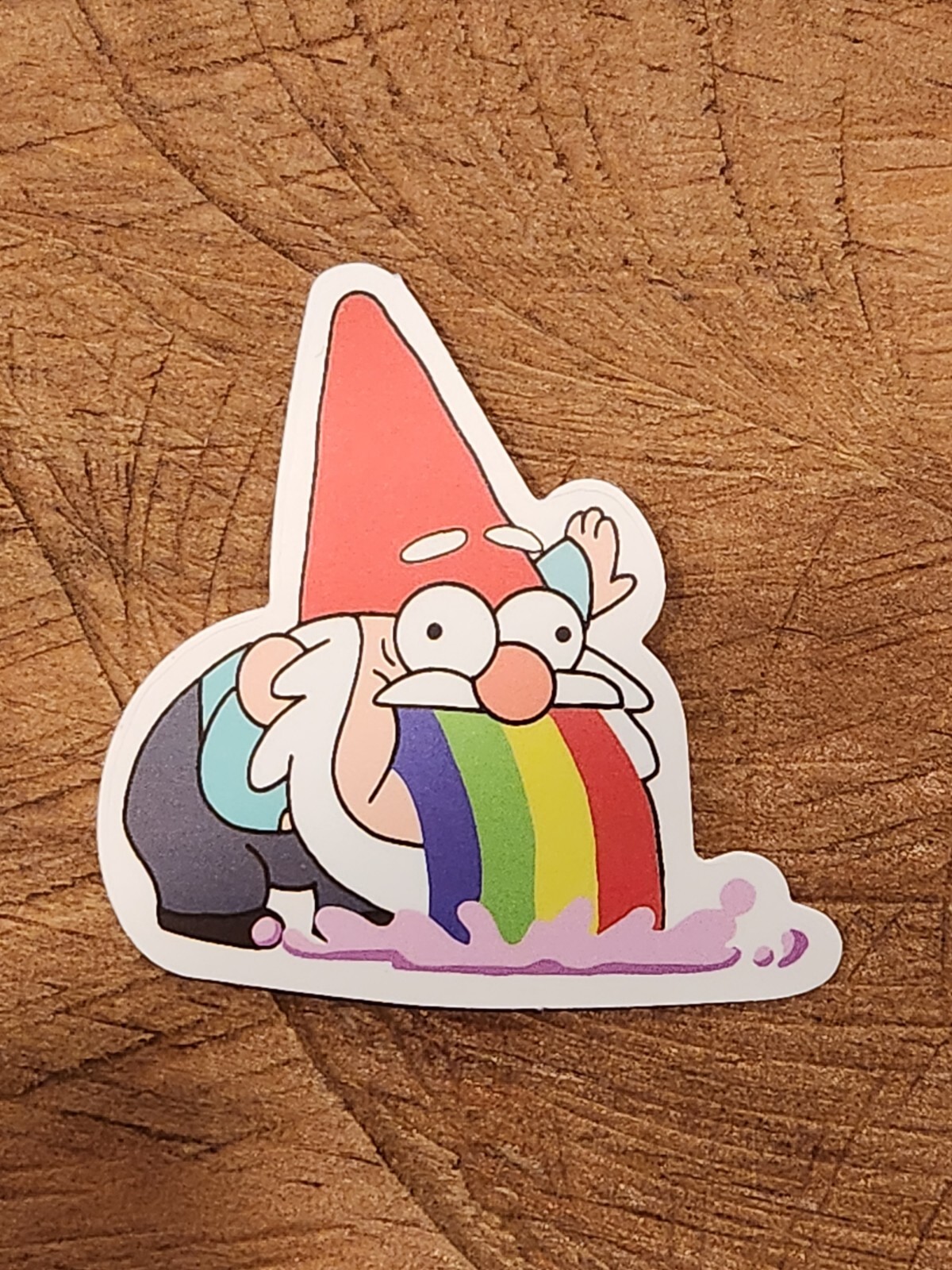 Gnome Vomit Rainbow