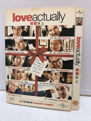 Love Actually DVD Movie No Box - Disc and Dust Jacket only | eBay