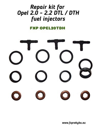 Fuel Injectors seals kit 2430223003 for Opel Saab 2,0 - 2,2 DTI | eBay