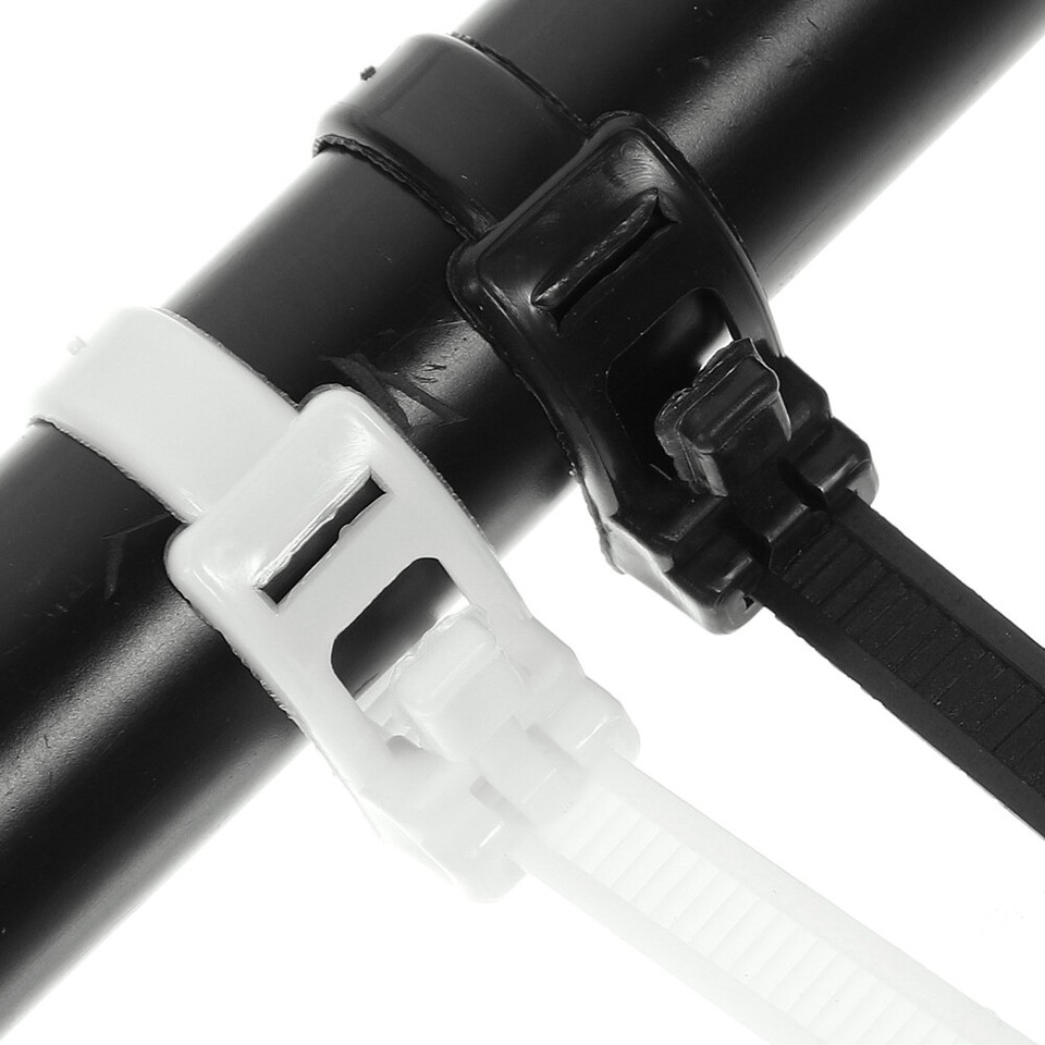 100pcs Reusable Zip Ties Cable Management Ties Wire Zip Ties Cord Zip ...