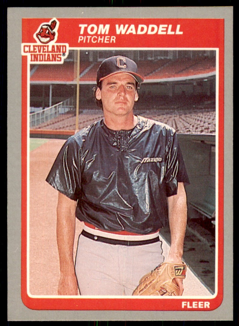 1985 Fleer Tom Waddell 103 Baseball Cards #459 | eBay