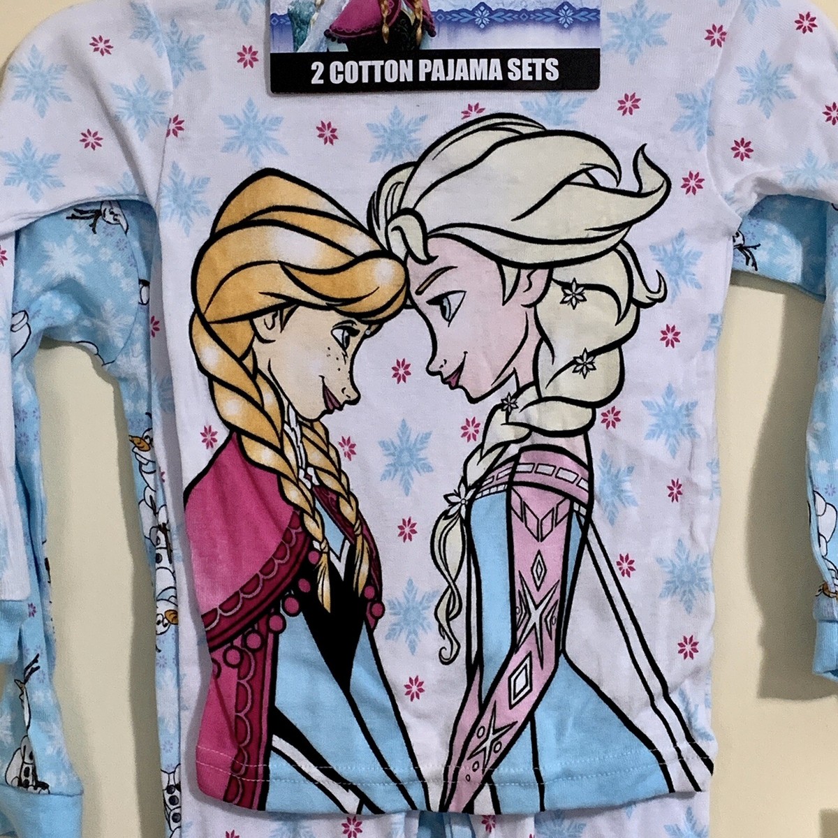 Elsa And Anna Toddler Pajamas