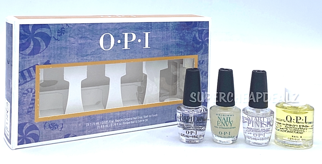 OPI 4PC Mini Set RapiDry | Nail Envy | Start-Finish | Pro Spa Nail ...
