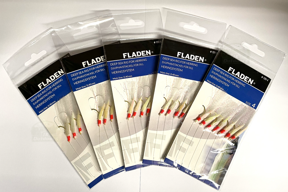5 x Packs Fladen Sabiki 7 Hook Size 4 Sea Fishing Mackerel Herring Feathers Lure | eBay UK