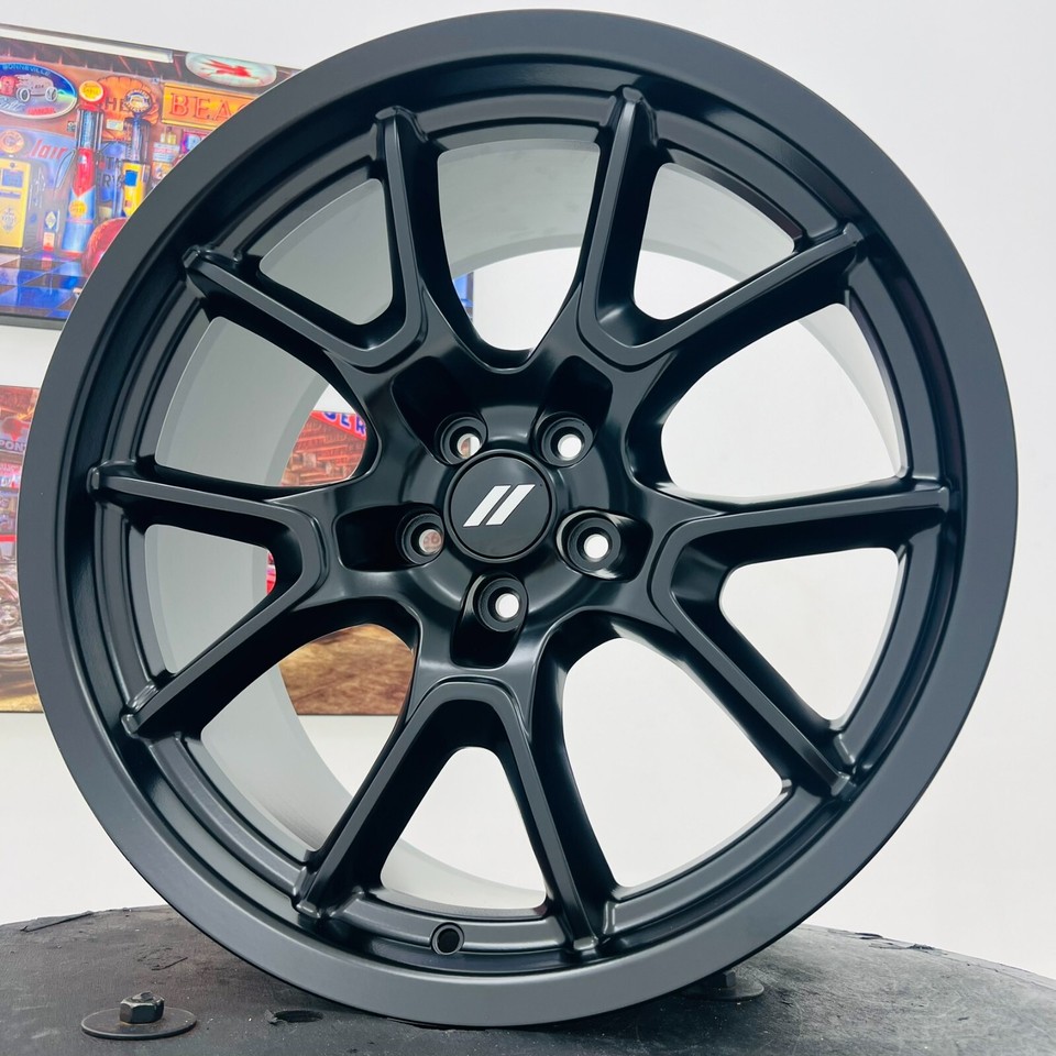 Satin Black SRT Wheels Rims 2023 Hellcat Demon 20x9/10 Charger ...