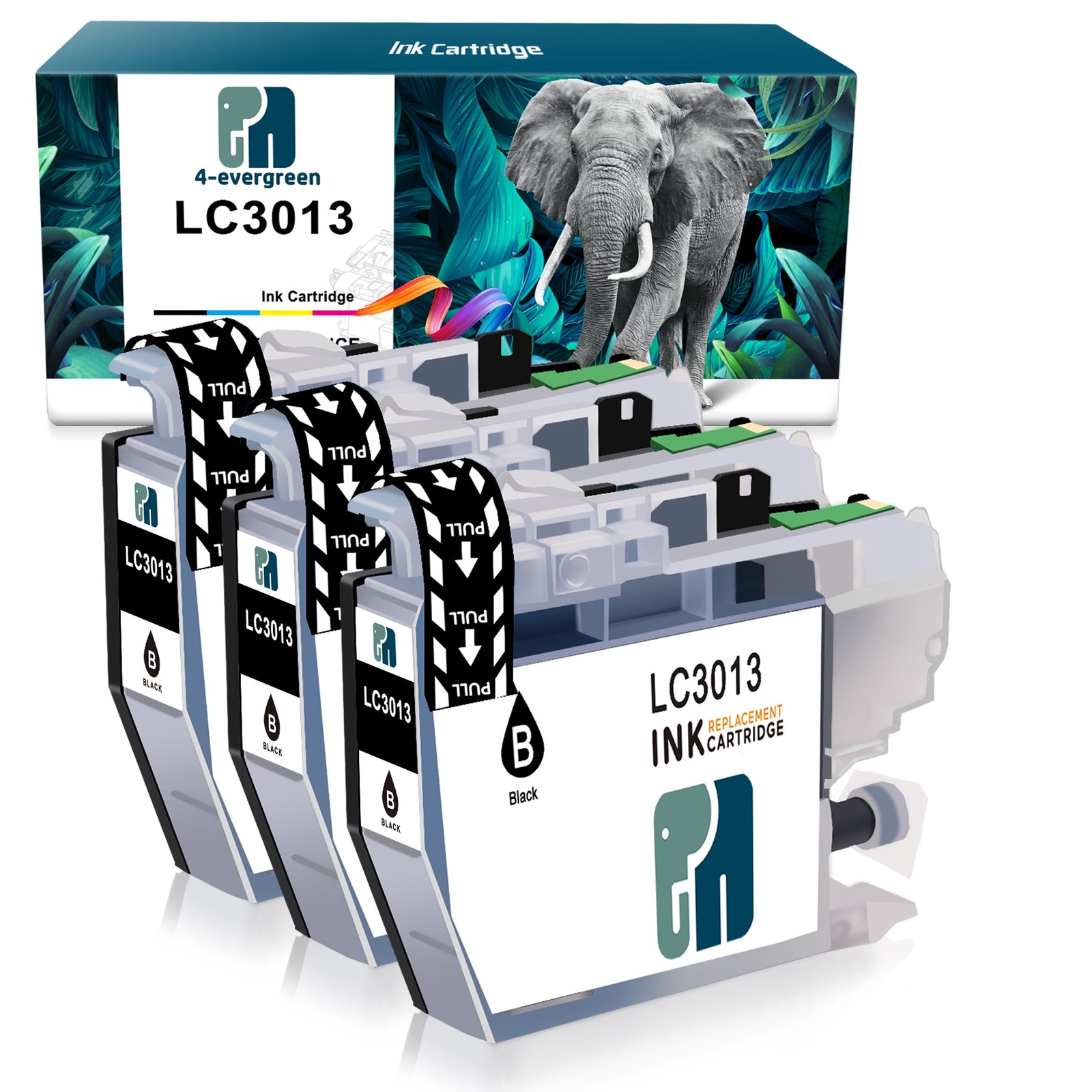 3x Ink compatible for Brother LC3013 LC3011 MFC-J690DW J491DW MFC ...