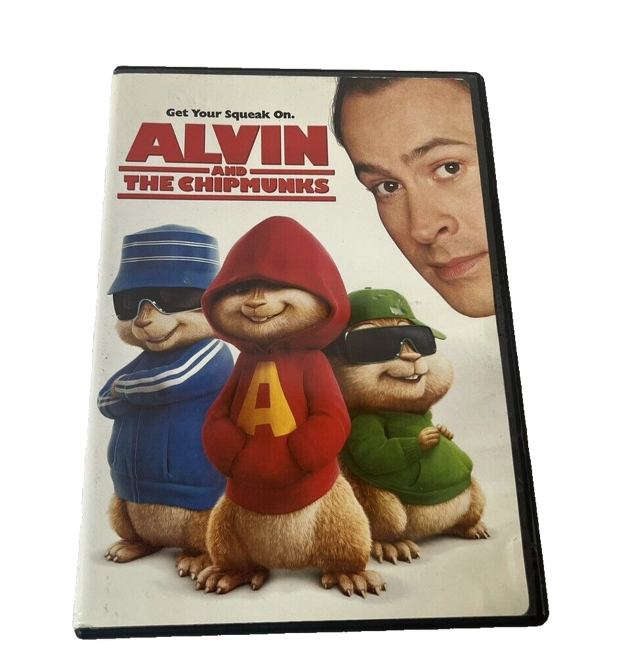 Alvin and the Chipmunks (DVD, 2008) And Happy Feet Full Screen Edition ...
