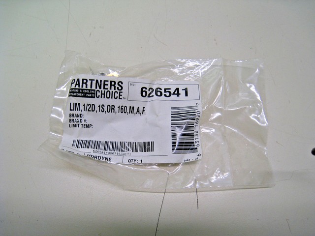 NORDYNE 626541 Limit Switch L160f Manual Reset 1/2 Disc for sale online ...