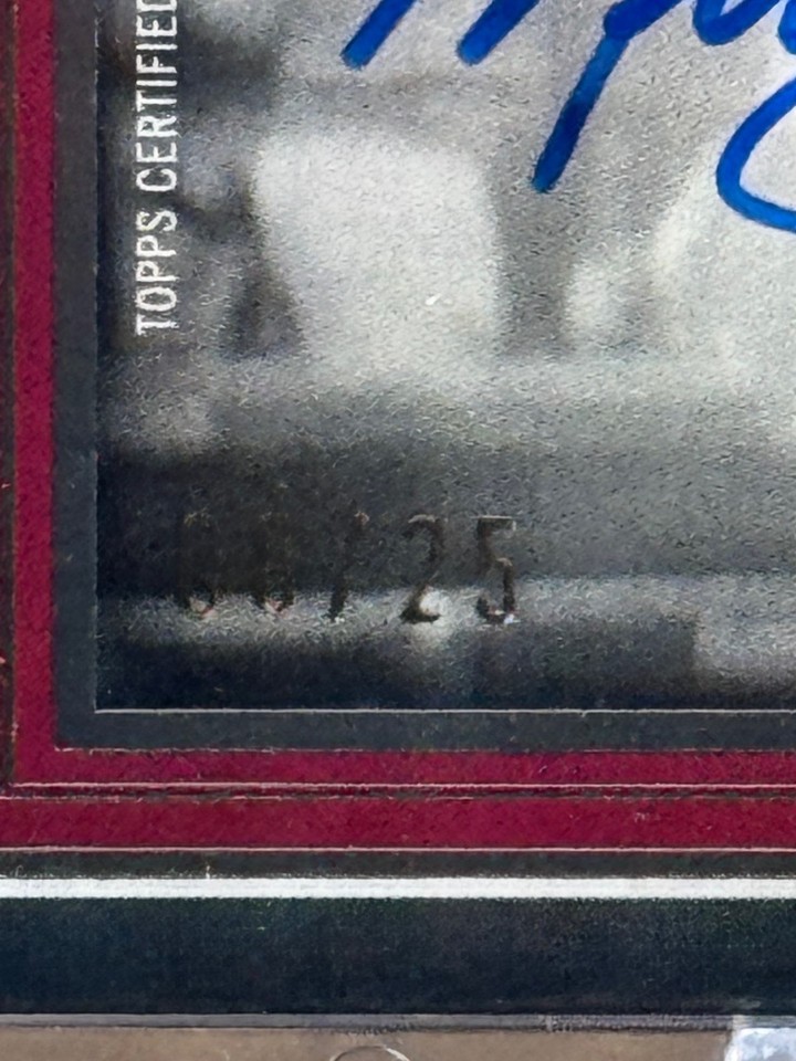 2024 Topps Museum Mike Schmidt Auto /25 Superstar Showpieces #SS-MS ...