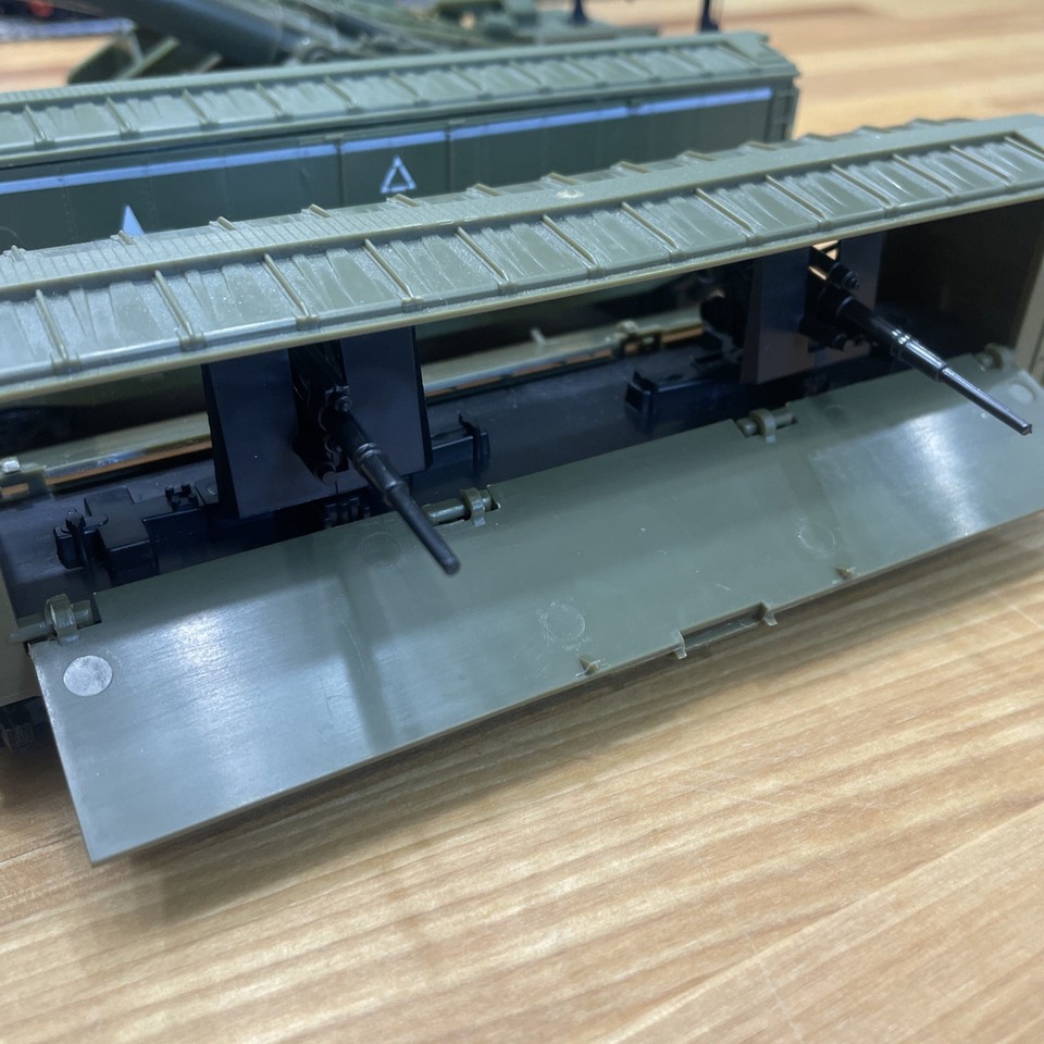 5 - Model Power US Military Action Series HO Scale Army train cars | eBay